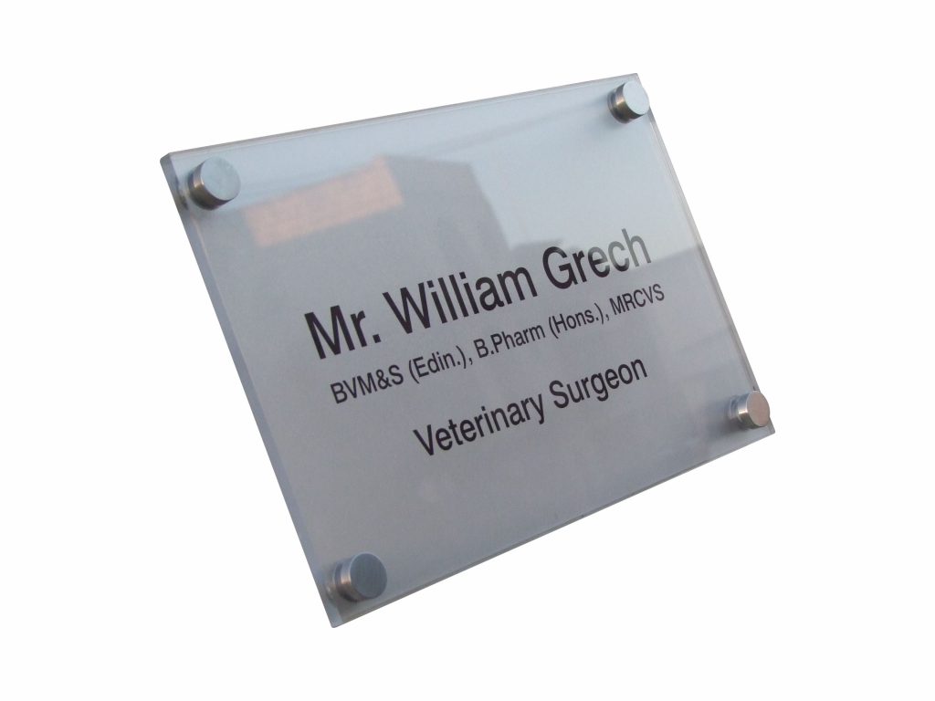Perspex Signs - Banners Malta